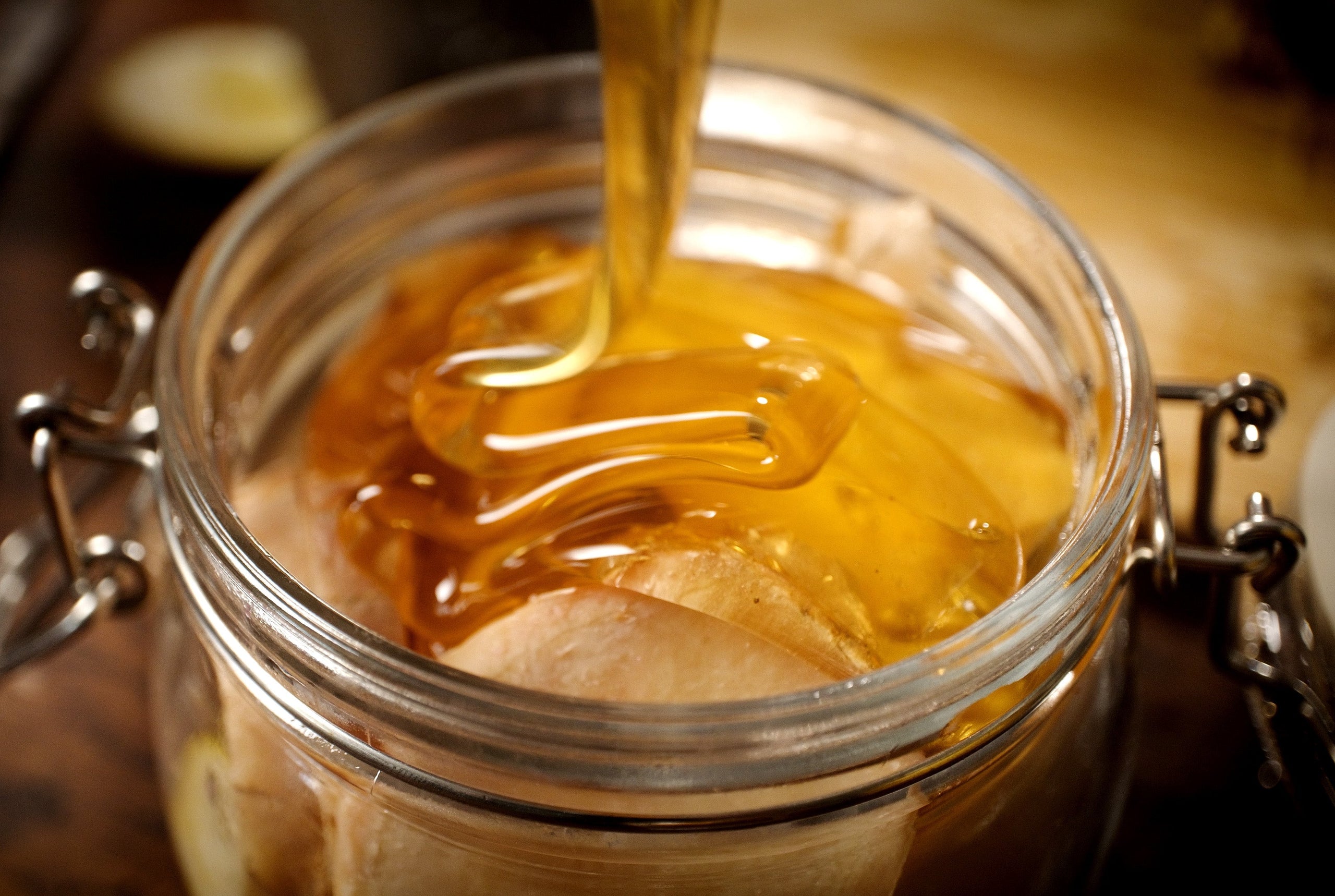 Fermented Garlic Honey