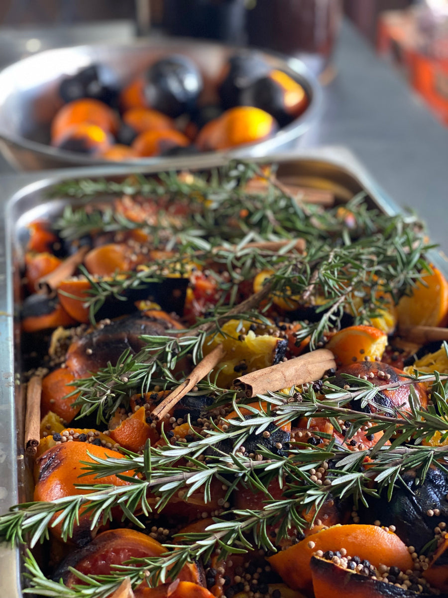 Homemade Chinotto Syrup (Bitter Orange Herbal mix for 2F)