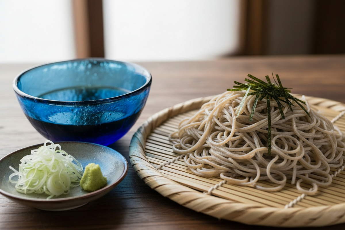 Zaru Soba (Cold Dipping Soba)